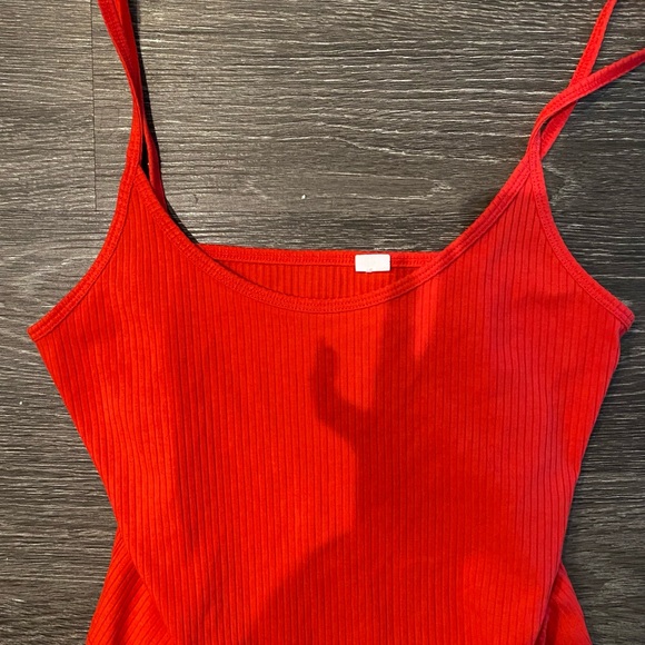 PacSun | Tops | Pac Sun Basics Red Cropped Tank Top | Poshmark